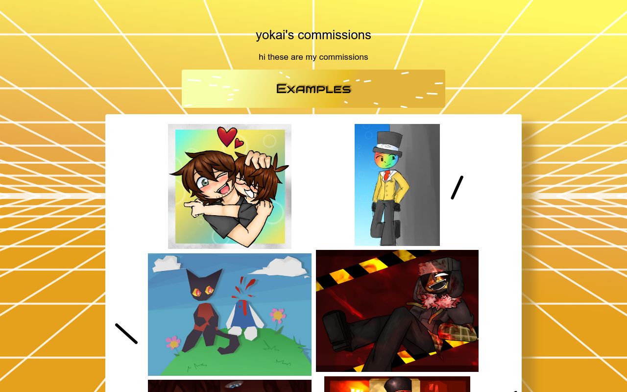 yokais commissions